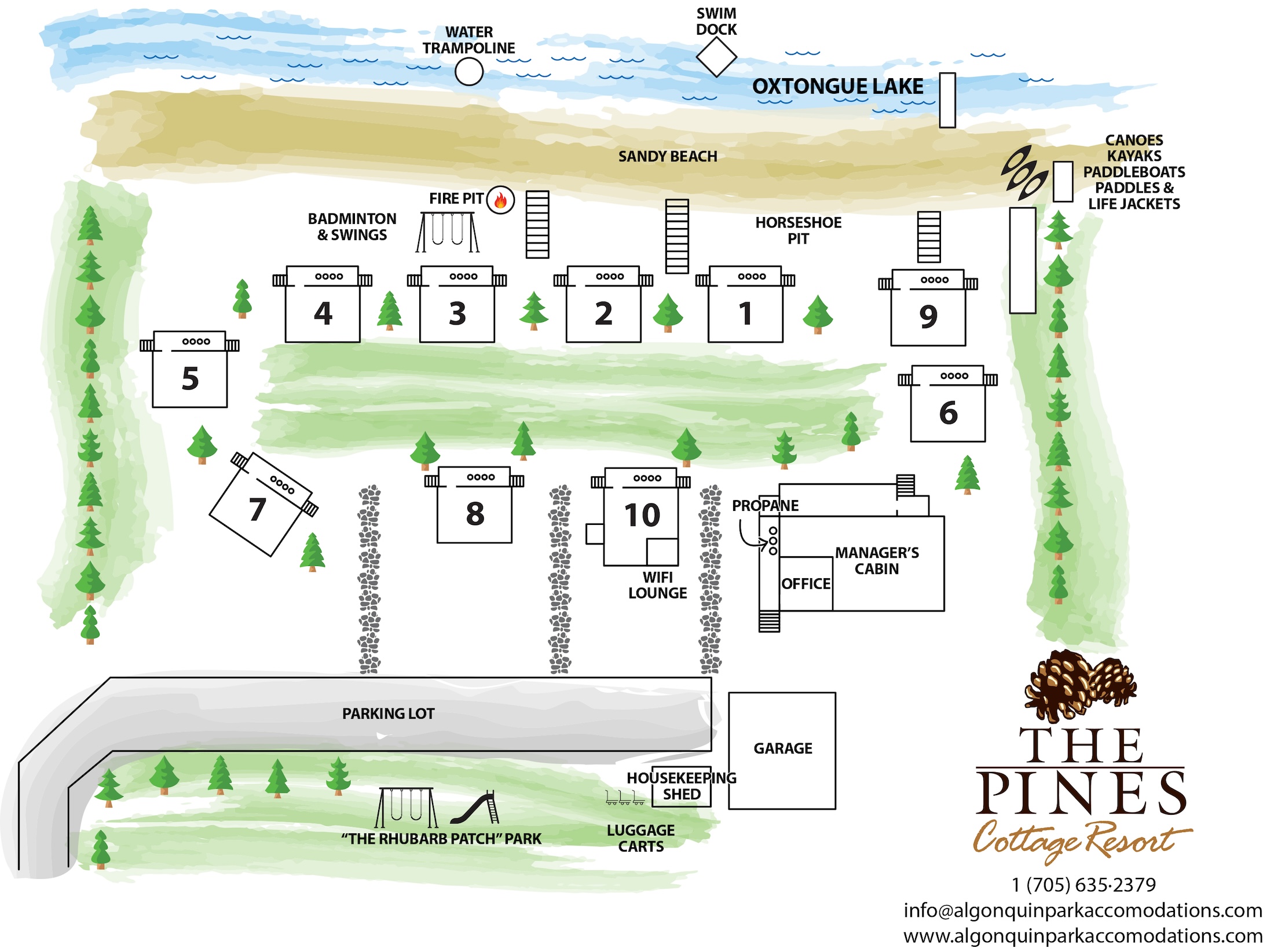 Cottages - The Pines Cottage Resort